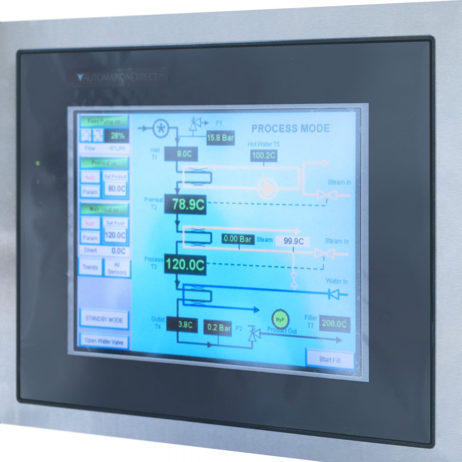 FT94X HTST/UHT Mini Pilot System - Armfield