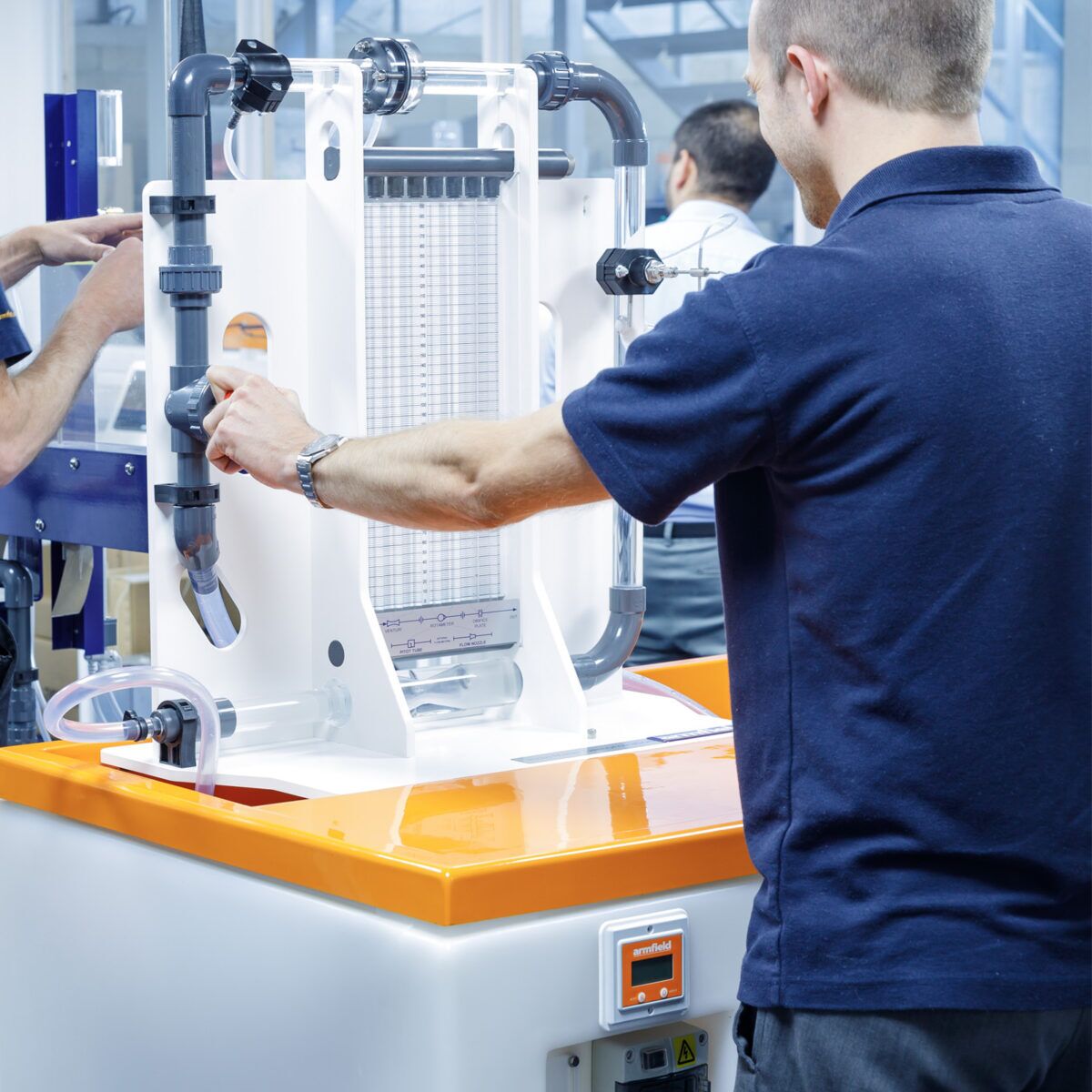 F1-21-MKII Flow Meter Demonstration - Armfield