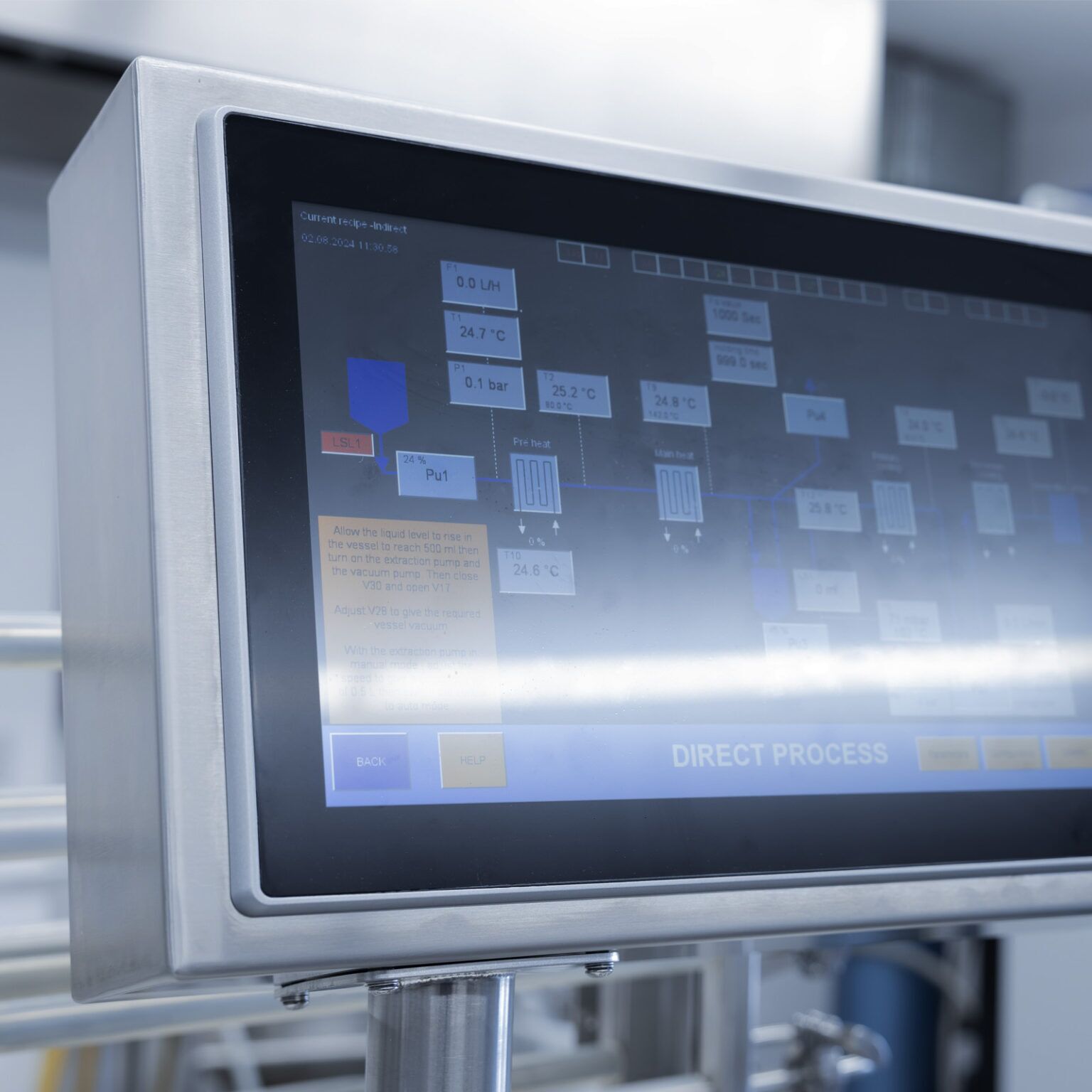 FT174 - Modular Miniature Scale HTST/UHT Process System - Armfield