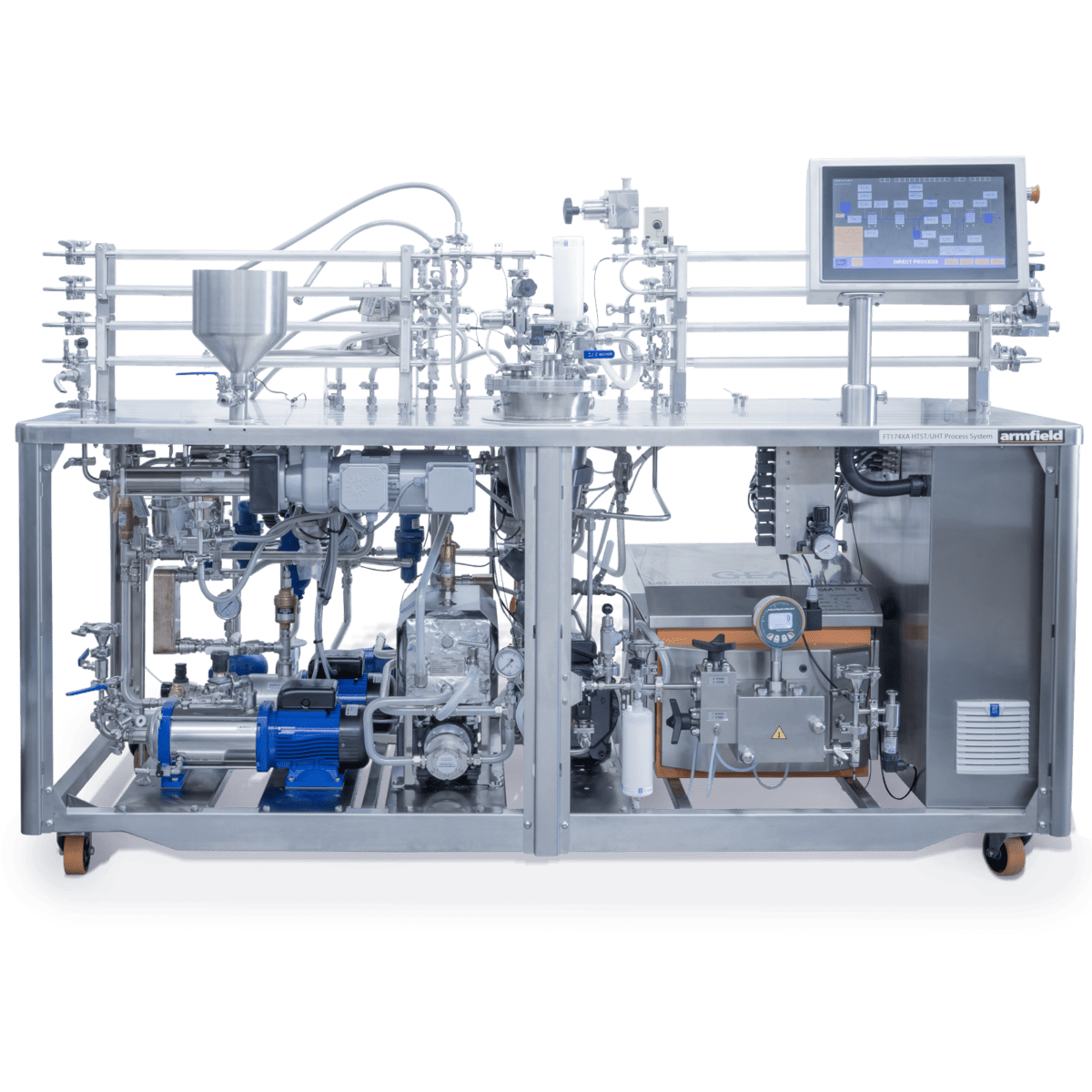 FT174 - Modular Miniature Scale HTST/UHT Process System - Armfield